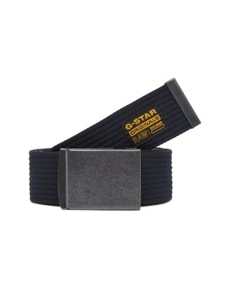 G-Star Mens Webbing Belt, Black Metal/Salute, One Size