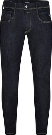 Replay Herren Jeans Anbass Slim-Fit Hyperflex Forever Dark mit Stretch, Dark Blue 007 (Blau), 32W / 34L