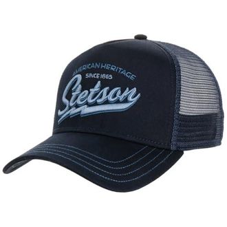 Stetson Grew Up Trucker Casquette de Camionneur Pour Homme - R&eacute;glable Avec Empi&egrave;cement en Maille - Baseball Pour Printemps/&Eacute;t&eacute; - Visi&egrave;re, Since 1865