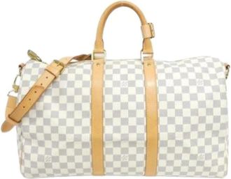 Louis Vuitton unisex, Pre-owned, Blanc, Taille: ONE Size Sac Boston Pre-owned
