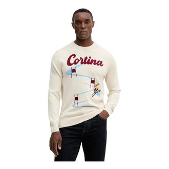 MC2 Saint Barth Pulls &agrave; col rond - Homme - Pulls - Beige - Taille: XL