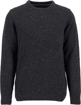Barbour Homme, Pulls, Noir, Taille: XL Tisbury Crew Neck Jumper