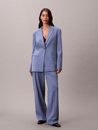 Calvin Klein Pantalon pliss&eacute; en cr&ecirc;pe doux