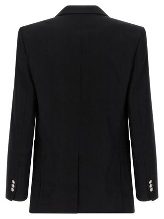 Balmain Grain De Poudre Blazer - Black