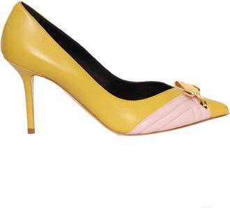 Elisabetta Franchi Femme, Chaussures, Jaune, Taille: 36 EU Escarpins