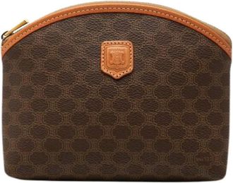 Celine Pochette en toile Pre-owned - Femme - Pre-owned - Brun - Taille: ONE Size