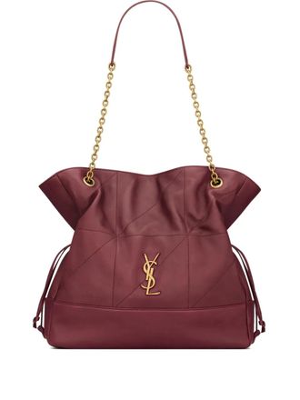 Saint Laurent Jamie Schultertasche mit Kettenriemen - Rot