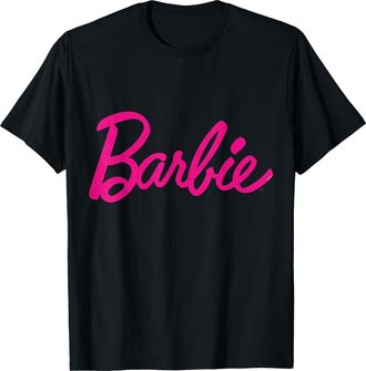 BARBIE Logo f&uuml;r Damen, offizielles rosa Logo T-Shirt