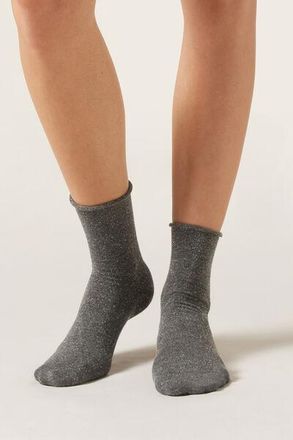 Calzedonia Komfort-socken Mit Kaschmir Grau