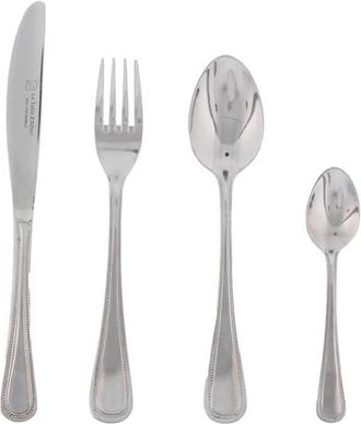 Albert de Thiers Albert de Thiers - M&eacute;nag&egrave;re 24 Pi&egrave;ces - Acier Inoxydable - Finition Argent&eacute;e - &Eacute;paisseur Fourchette 2.5 mm - Design &Eacute;l&eacute;gant - Livr&eacute;e en Coffret Cadeau