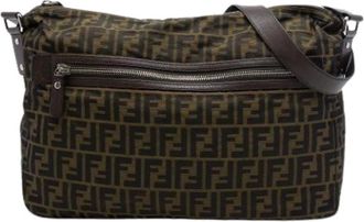 Fendi Sac bandouli&egrave;re vintage Pre-owned - Femme - Pre-owned - Brun - Taille: ONE Size