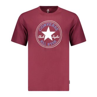 Converse T-shirt Chuck Patch - Homme - Tops - Rouge - Taille: M
