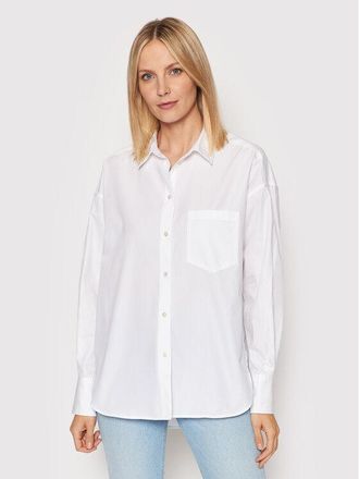 Jack & Jones Hemd Jamie 12200353 Wei&szlig; Relaxed Fit