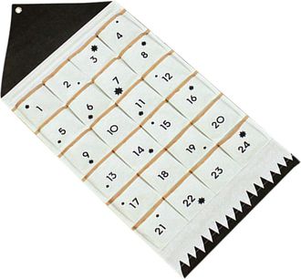 BESPORTBLE Wandaufbewahrung Tasche 24 F&auml;cher Baumwollstoff H&auml;ngeorganizer mit Nummern f&uuml;r Kinderzimmer Ordnung