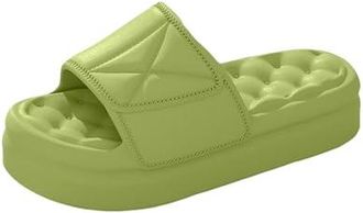 Generic Chaussures de bain antidérapantes pour femme - Chaussons confortables - Pour homme et femme - Nuages confortables - Mules souples originales - Semelle