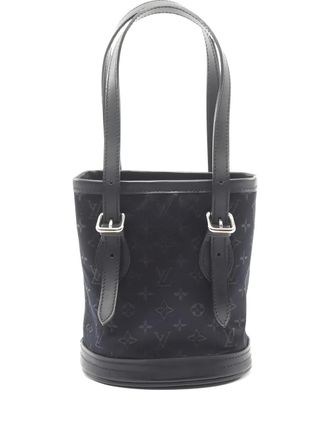 Louis Vuitton sac seau monogramm&eacute; format mini (2001) - Noir