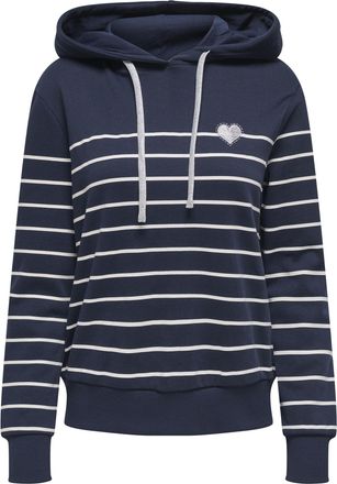 Only Onladelle L/S Stripe Hood SWT