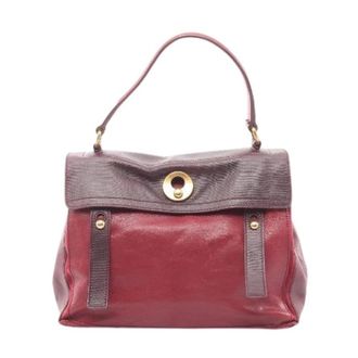Saint Laurent Pre-owned Muse Two Leder Handtasche - - Pre-owned - Damen - Rot - ONE SIZE