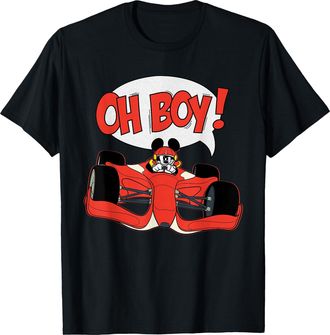 Disney Mickey Mouse Racing Team Oh Boy! Race Car Driver T-Shirt
