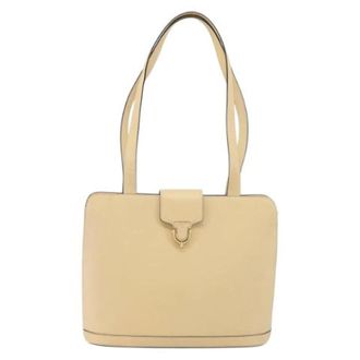 Celine Sac Bandouli&egrave;re Vintage Pre-owned - Femme - Pre-owned - Beige - Taille: ONE Size