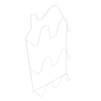 DOITOOL Wei&szlig;e Wand schuhhalterung Bohren rutschfest Platzsparend f&uuml;r Bad K&uuml;che Flur Starke Tragkraft Bel&uuml;ftet f&uuml;r Hausschuhe und Schuhe Einfache Montage Viels