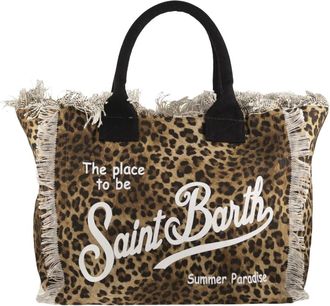 Saint Barth Femme, Sacs, Brun, Taille: ONE Size Vanity Tote Bag