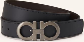 Ferragamo Ferragamo Lederg&uuml;rtel schwarz