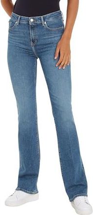 Tommy Hilfiger Bootcut RW WW0WW40619 Pantalons en Jean, Denim (Mel), 33W / 30L Femme