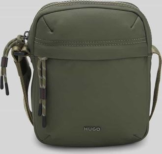 HUGO BOSS Umh&auml;ngetasche mit Logo-Details