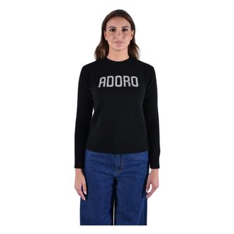 MC2 Saint Barth Femme, Pulls, Bleu, Taille: 40 FR New Queen Crewneck Sweater