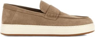 Hogan Homme, Chaussures, Brun, Taille: 40 EU H668 H-Tv Mocassins