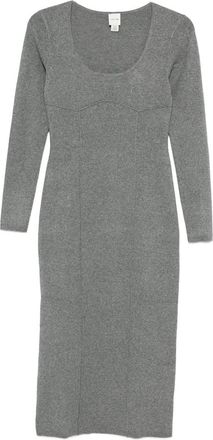 Calvin Klein Long Sleeve Midi Dress