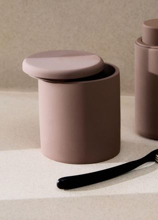 Mango Gobelet salle de bains r&eacute;sine marron - Home - S - MANGO HOME