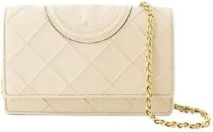 Tory Burch Tory Burch Portemonnaie - Fleming Soft Chain Wallet - Gr. unisize - in Beige - für Damen