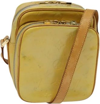 Louis Vuitton Pre-owned Cuir sacs-louis-vuitton - Femme - Pre-owned - Jaune - Taille: ONE Size