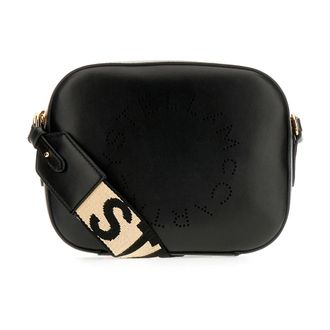 Stella McCartney Mini Logo Kameratasche - - Bags - Damen - Schwarzk - ONE SIZE