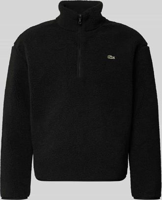 Lacoste Regular Fit Sweatshirt mit Troyer-Kragen