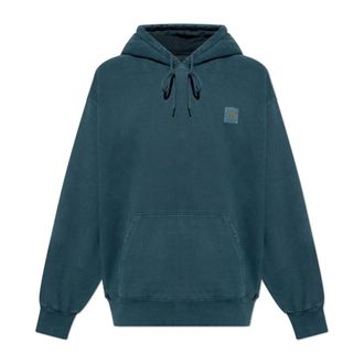 Carhartt Work in Progress Homme, Sweatshirts et sweats à capuche, Bleu, Taille: L Hooded Vista Sweat
