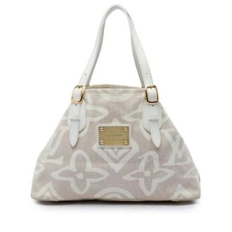 Louis Vuitton Pre-owned Tahitienne Cabas PM - Femme - Pre-owned - Beige - Taille: ONE Size