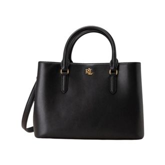 Ralph Lauren Femme, Sacs, Noir, Taille: ONE Size Marcy 36 Satchel Bag