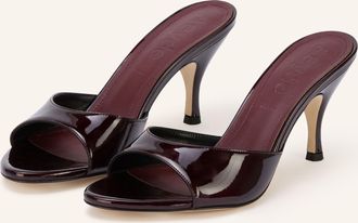 Aeyde Lack-Mules Samia rot