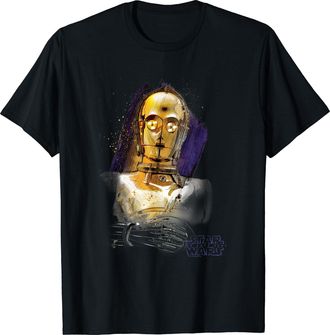 Star Wars The Last Jedi C3PO Brushed T-Shirt
