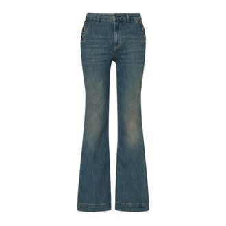 Liu Jo B.up Flare Button H.w. - - Jeans - Damen - Blau - W27