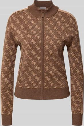 Guess Strickjacke mit Logo-Muster Modell ANEIRA 4G