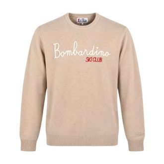 MC2 Saint Barth Heron Pullover - - Knitwear - Herren - Beige - M