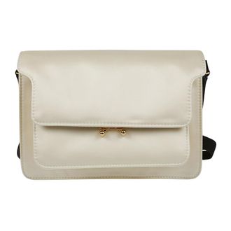 Marni Femme, Sacs, Beige, Taille: ONE Size Sac Bandoulière Trunk