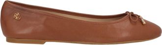 Ralph Lauren JAYNA NAPPA LEATHER FLAT