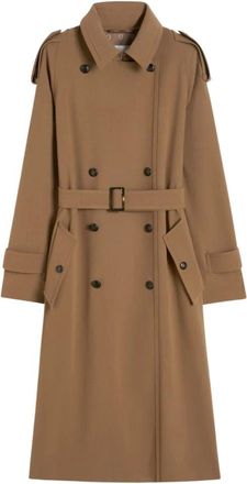 Max Mara Femme, Manteaux, Brun, Taille: 38 FR Mxmcerto Trench Coat
