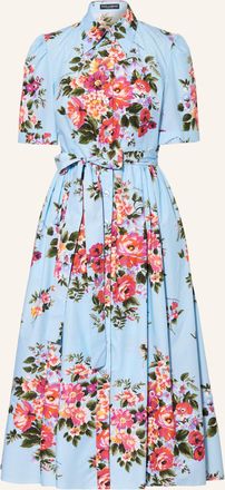 Dolce & Gabbana Hemdblusenkleid blau