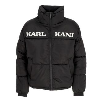 Karl Kani Retro Essential Puffer Jacke Damen - - Jackets - Damen - Schwarzk - S